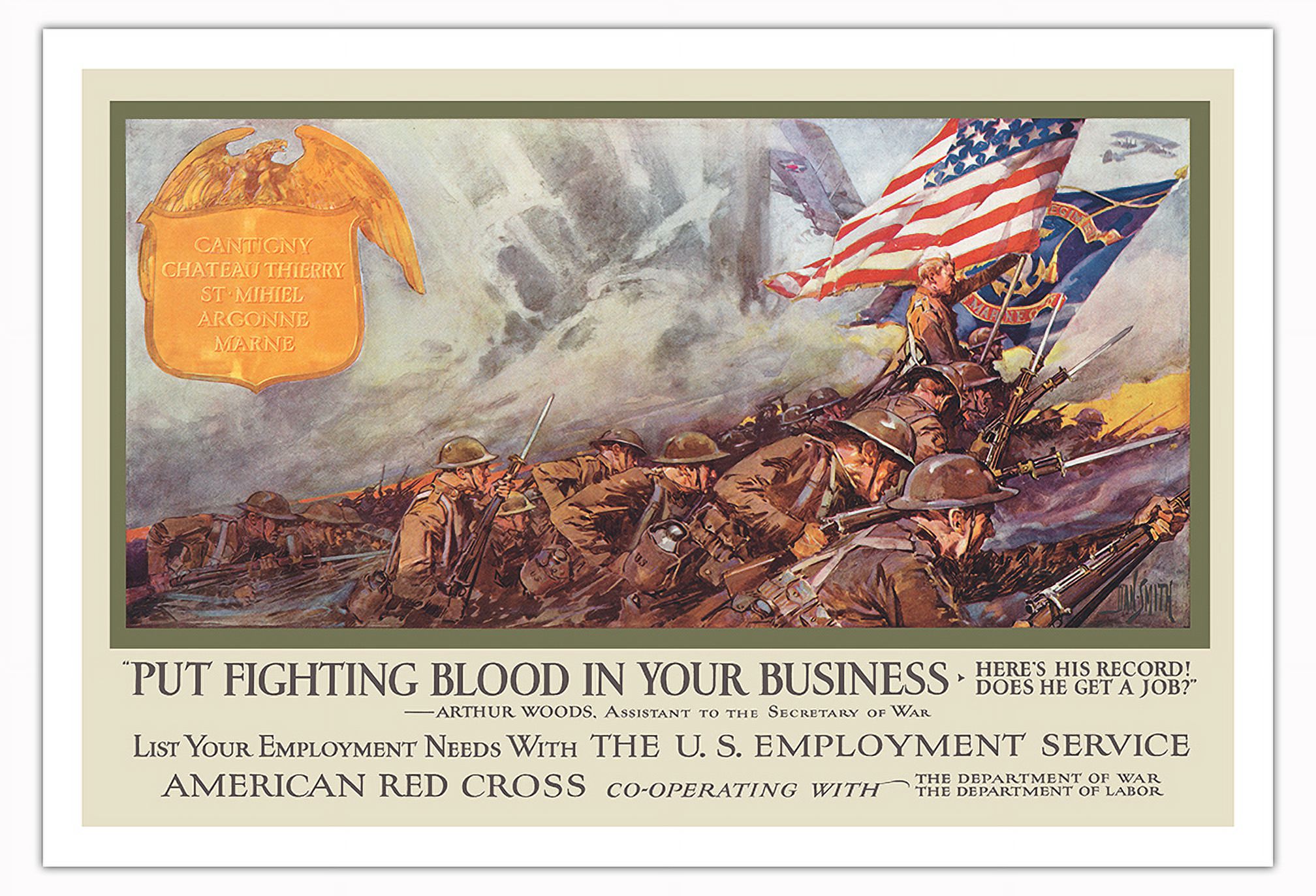 Put Fighting Blood in Your Business - WWI U.S. Marines Battle in France ...