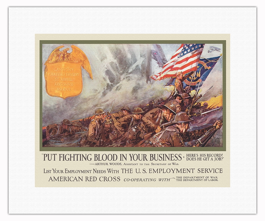 Put Fighting Blood in Your Business - WWI U.S. Marines Battle in France ...