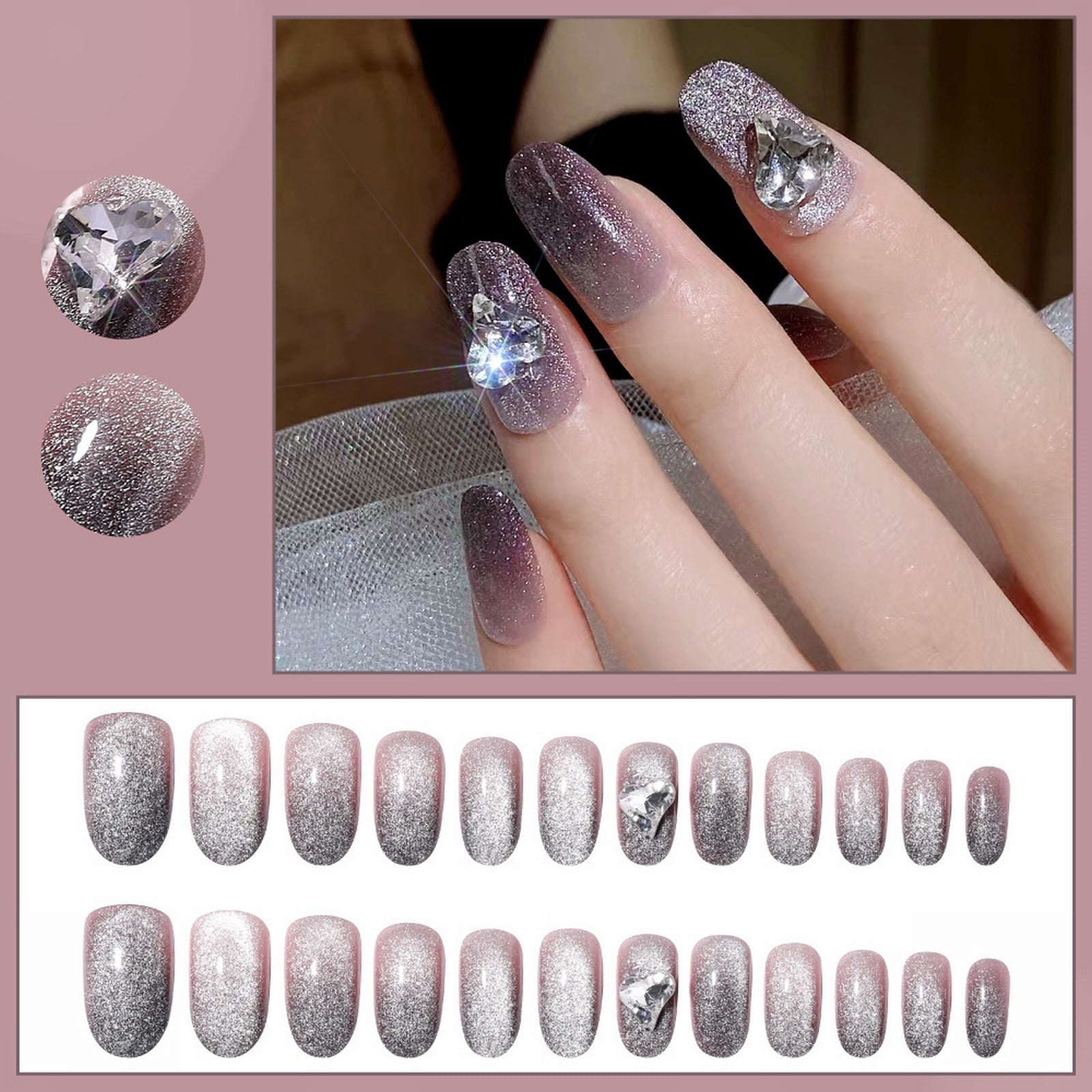 Put on Gel Glue C Nail Tips Clear Long Toenail Tips Half Cover Clear on ... Put on Gel Glue C Nail Tips Clear Long Toenail Tips Half Cover Clear on ...
