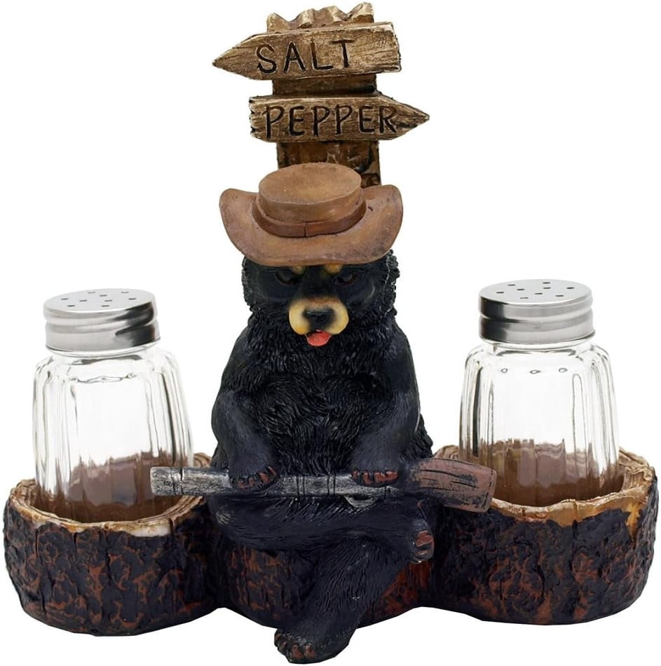 Put It Back There Bear Salt and Pepper Shaker Set - Walmart.com