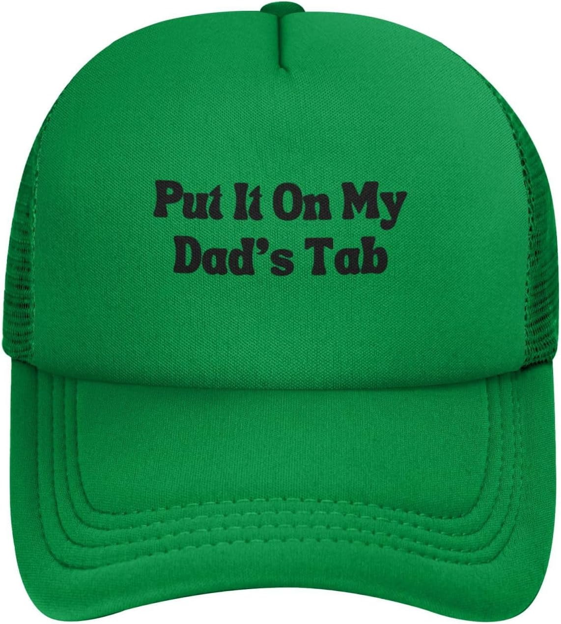 Put It On My Dad's Tab Mesh Hat World Best Dad Ever Hat Men Women ...