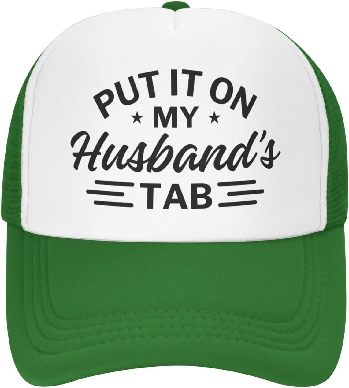 Put It On My Husbands Tab Mesh Hat Father's Day Valentine's Day Hats ...