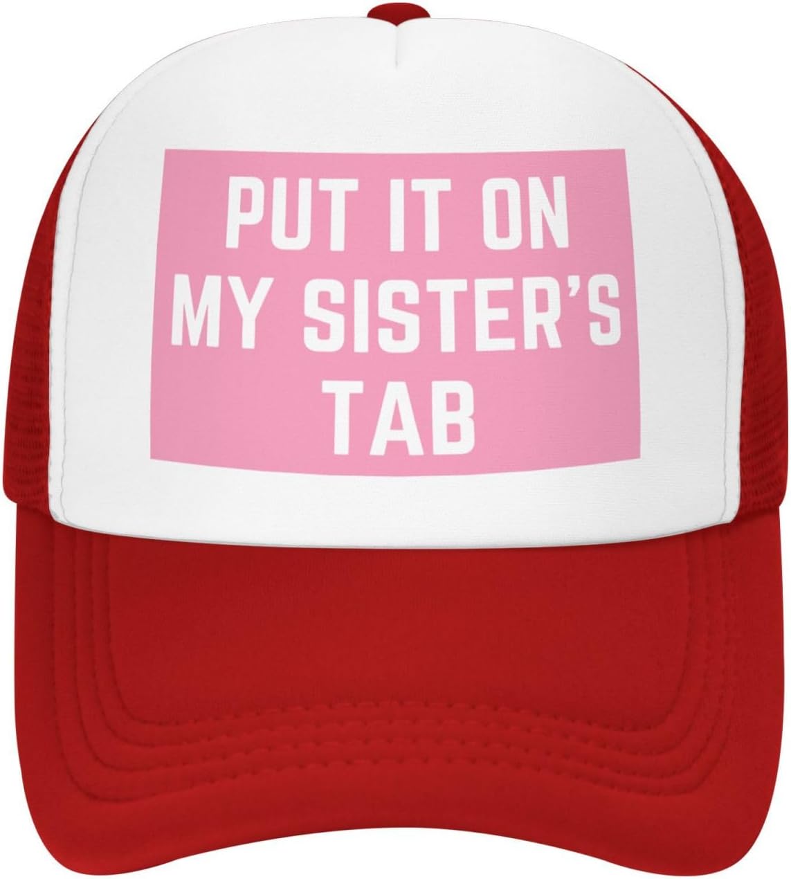 Put It On My Sister's Tab Hat Birthday Trucker Hat Baseball Cap Women ...