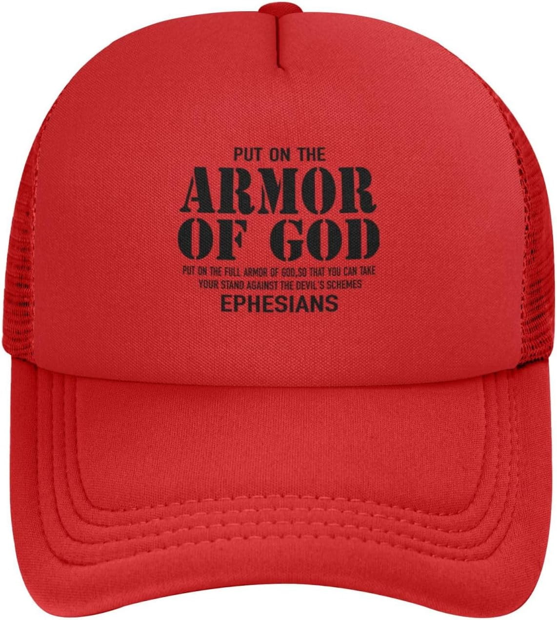 Put On The Full Armor of God Christian Religious Mesh Baseball Cap Dad ...