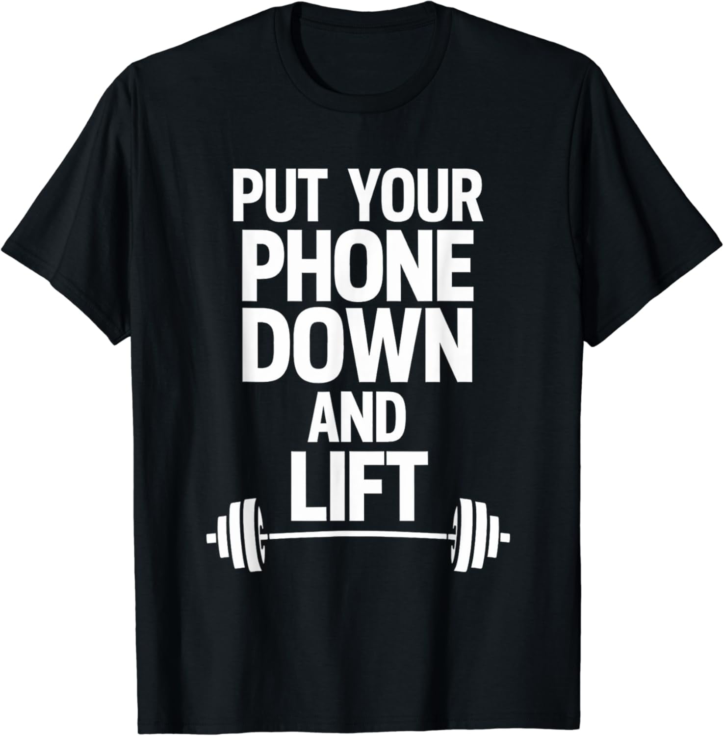 Put Your Phone Down And Lift Gym Etiquette Fitness Rules T-Shirt ...