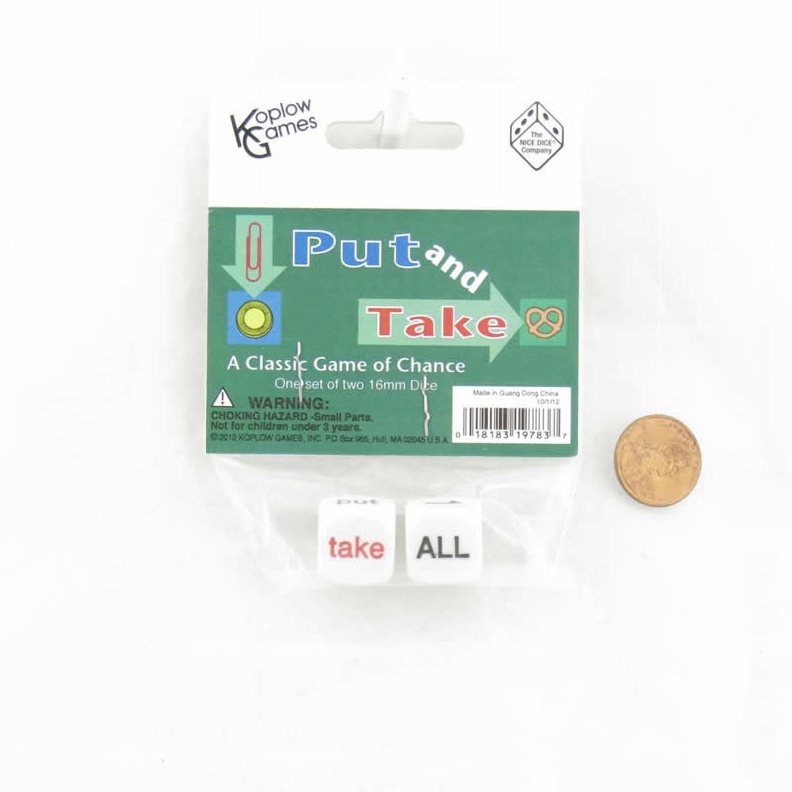 Put and Take Dice Game - Walmart.com