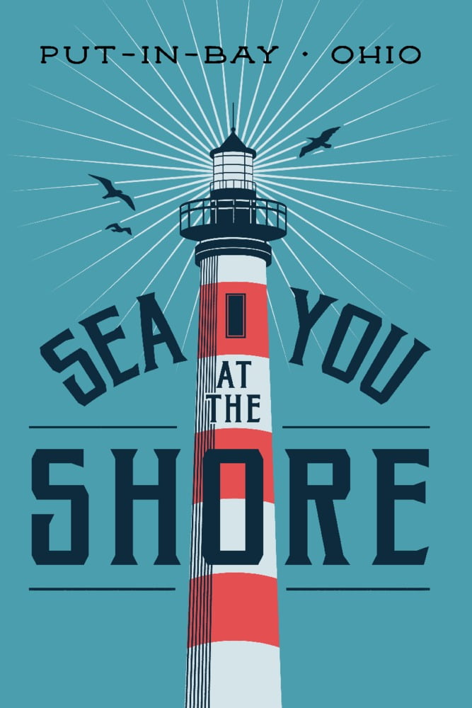 Put-in-Bay, Ohio, Nautical Sayings Collection, See You at the Shore ...