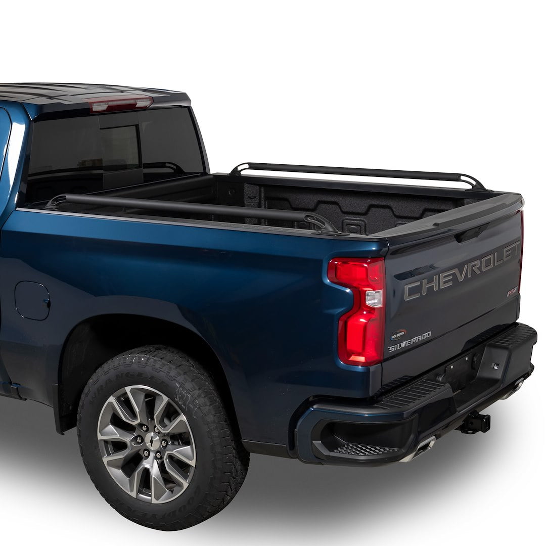 Putco 15-20 Chevy Colorado 5ft Box Locker Side Rails, Black Powder ...