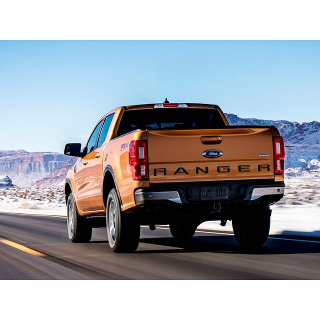 Putco 19-20 Ford Ranger - Black Platinum Tailgate Letters RANGER ...