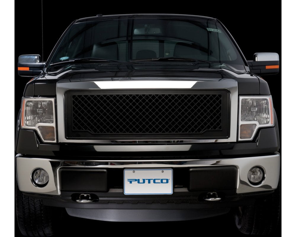 Putco 270541B Billet Grille For Ford F-150, Aluminum Grille Insert Fits ...