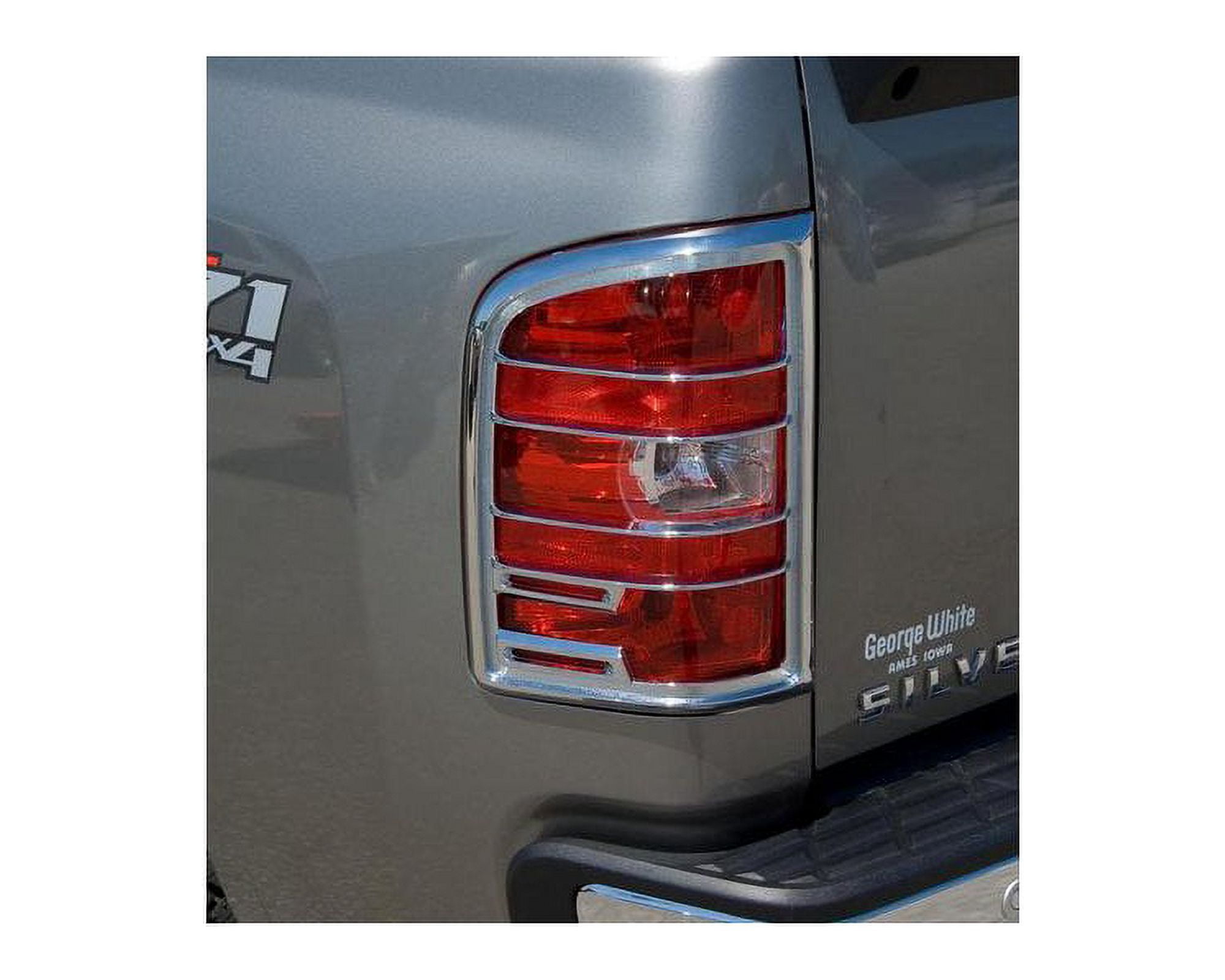 Putco 400890 Tail Light Trim, Chrome Fits select: 2008-2013 CHEVROLET ...