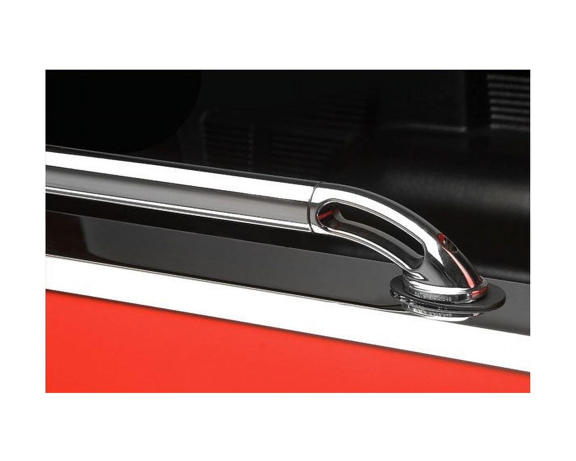 Putco 49817 Boss Lockers Side Bed Rail; Stainless Steel; 2.5 in. Dia ...