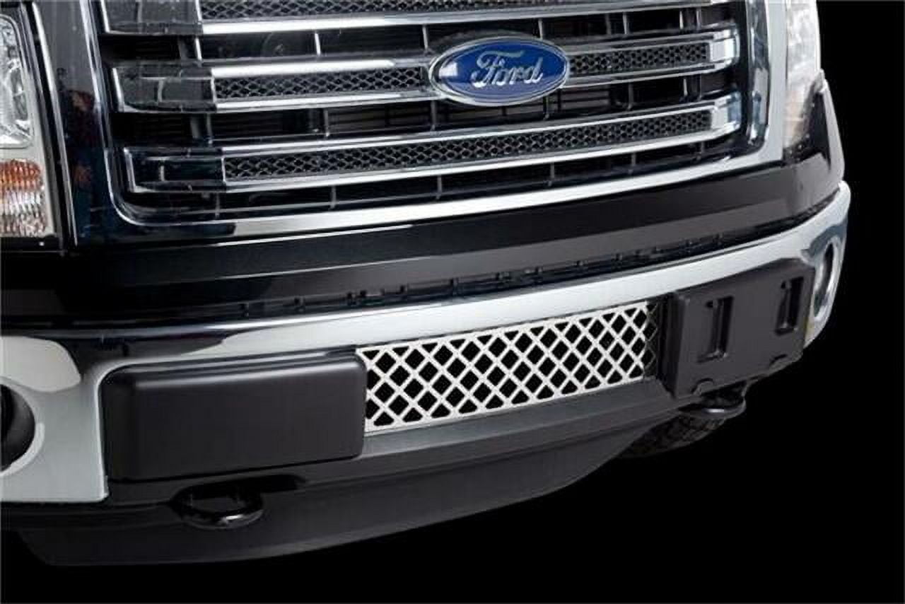 Putco 82182 Bumper Grille Insert Fits 11-14 F-150 Chrome Trim Fits ...