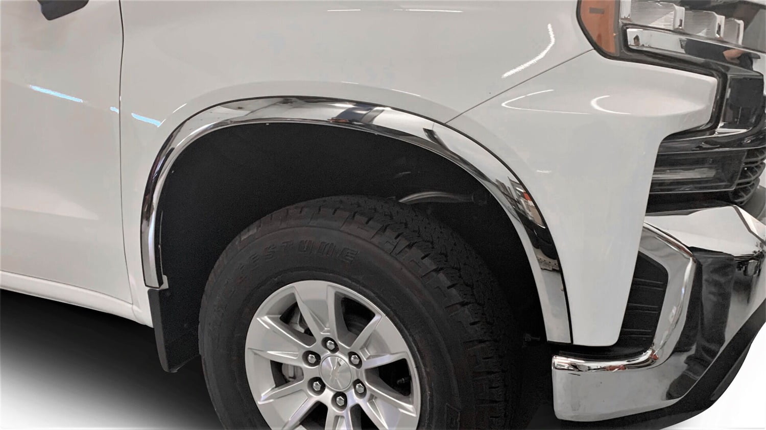 Putco 97125 Fender Trim Fits 19-20 Silverado 1500 Fits select: 2019 ...