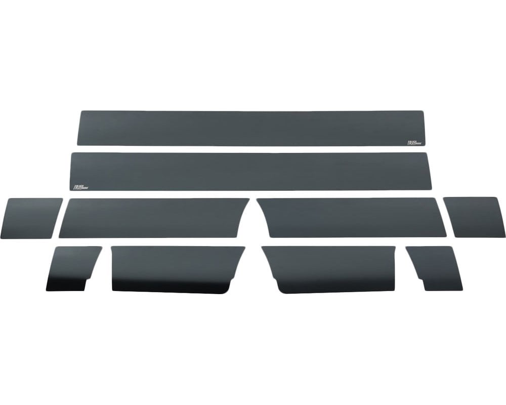 Putco 9751411BP Rocker Panel Trim For Ford F-150, Black Platinum Fits ...