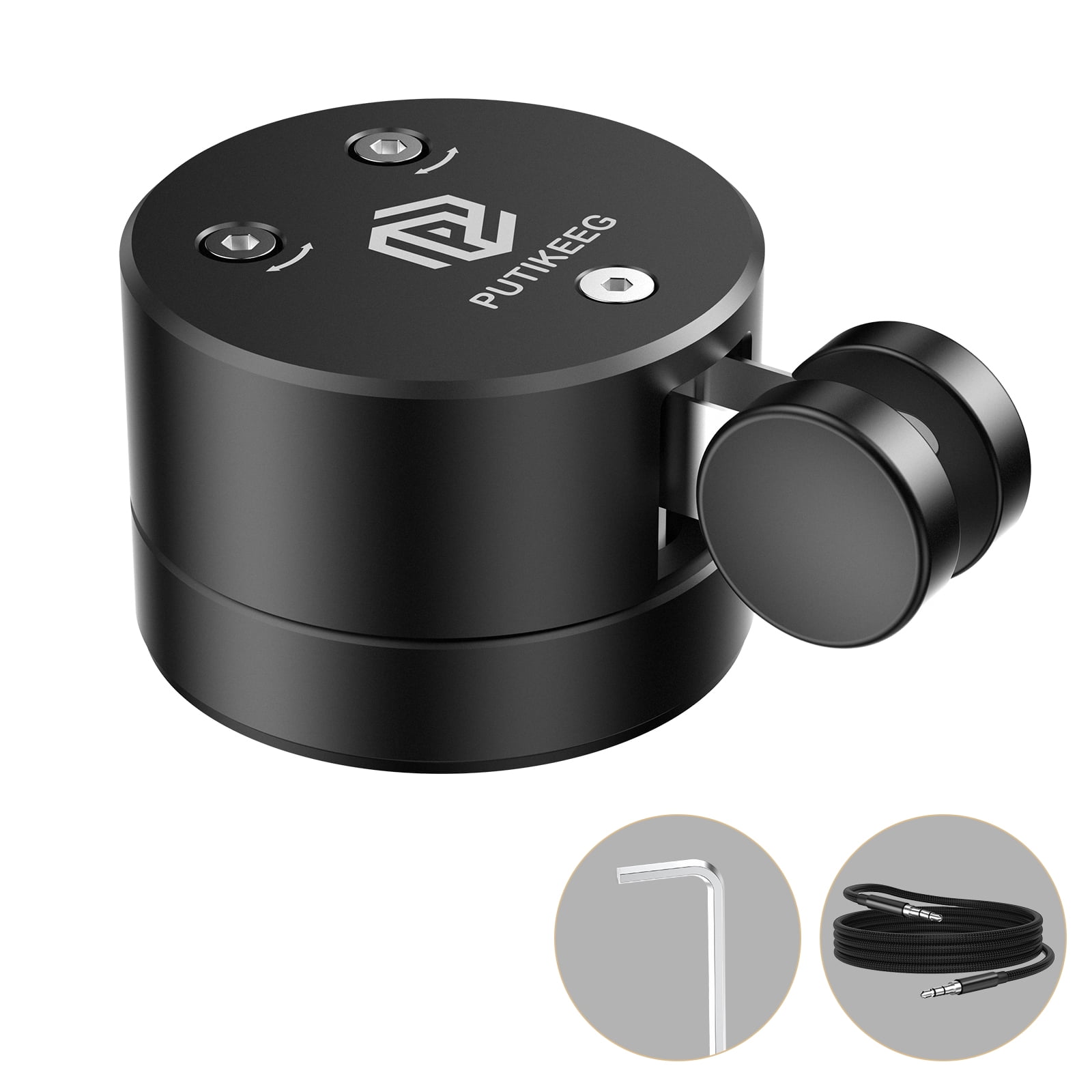 Putikeeg Portable Mini CW Morse Code Key Silent Operation 1.94 in x 0. ...