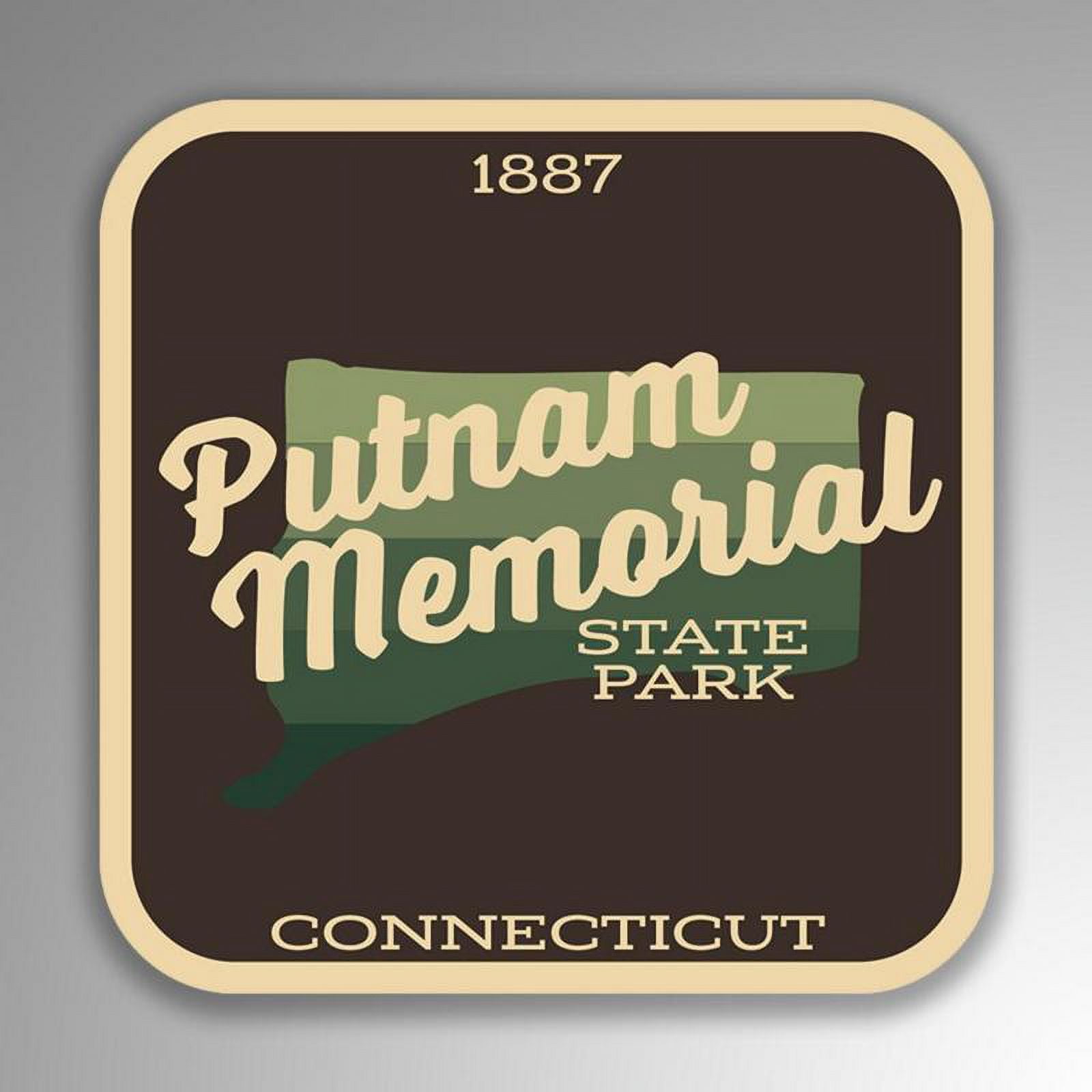 Putnam Memorial State Park Decal Sticker | 4-Inches By 4-Inches | Vinyl ...