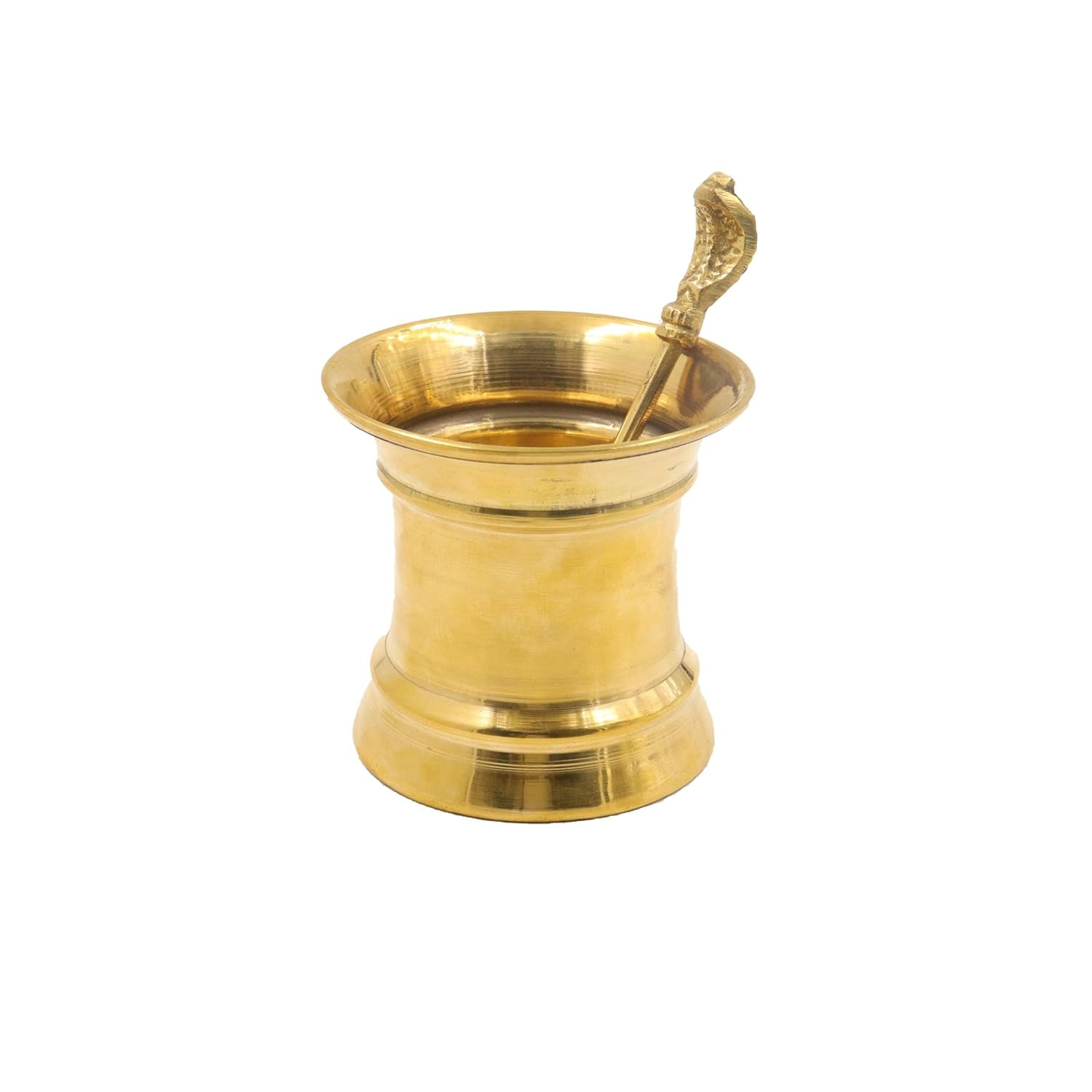 Putrika Traditional Handcrafted Brass panchapatra Set | udarni | Snake ...