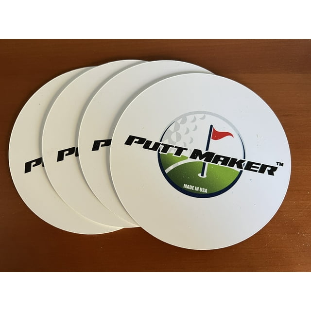 Putt Maker Putting Discs, Putting Green Golf Practice Aid, set of 4 ...