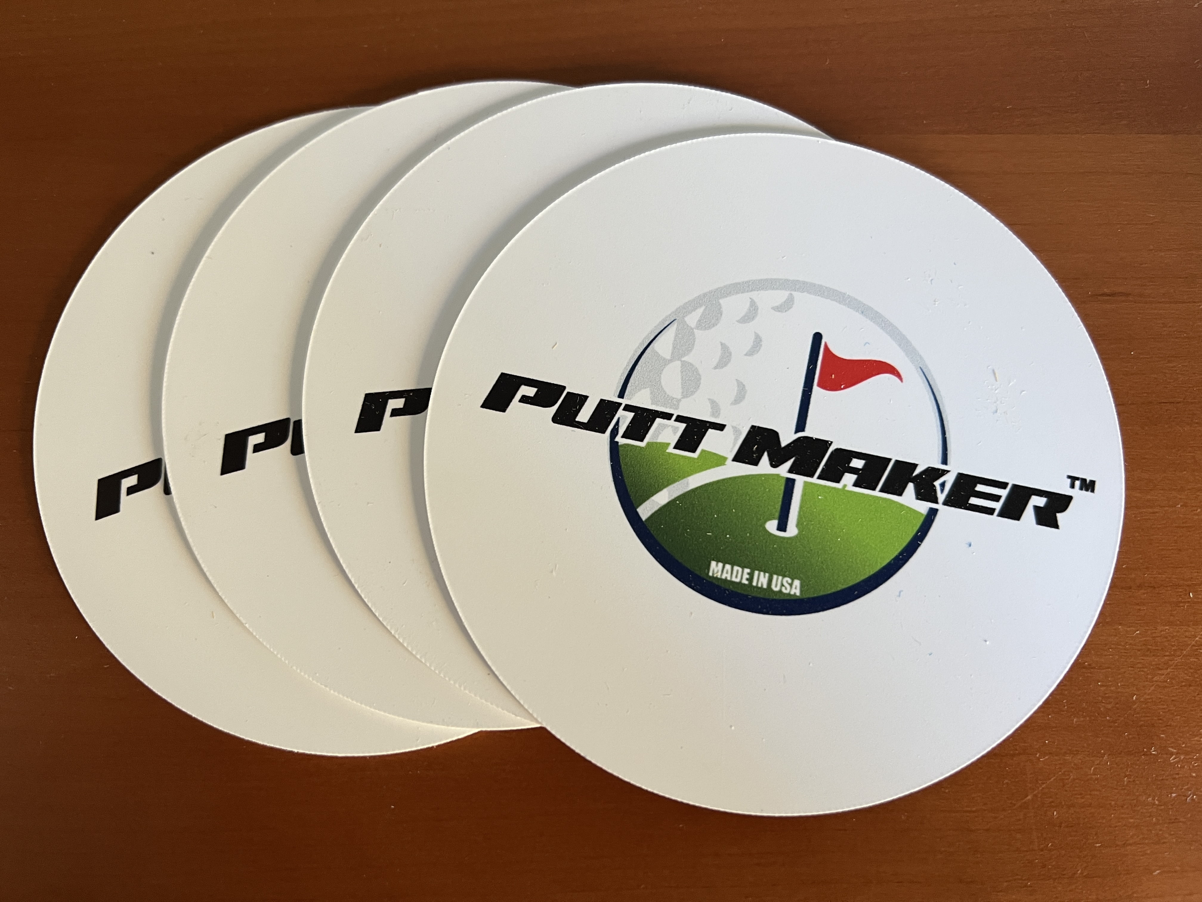 Putt Maker Putting Discs, Putting Green Golf Practice Aid, set of 4 ...