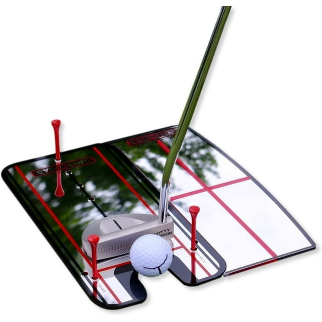 EyeLine Golf Putting Alignment Mirror with Shoulder Mirror As Seen on ...
