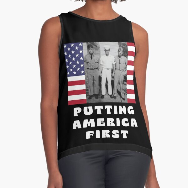 Putting America First designed and sold by Cowboy-Folly. - Walmart.com