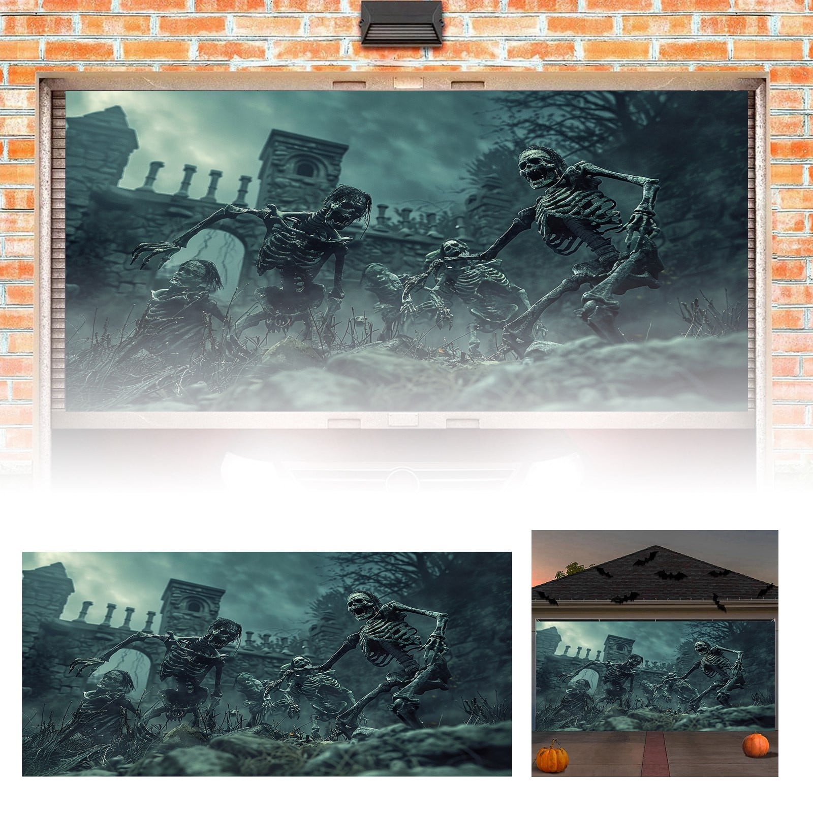 Putting Flags And Poles 30 Colorful Banner Cake Topper Indoor Banner ...