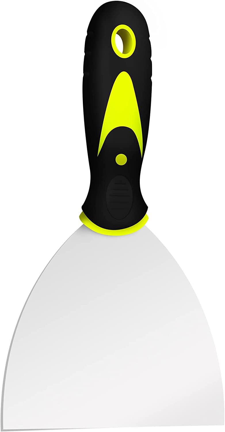 Putty Knife Scrapers, 5 Inch Spackle Knife, Metal Scraper Tool for ...