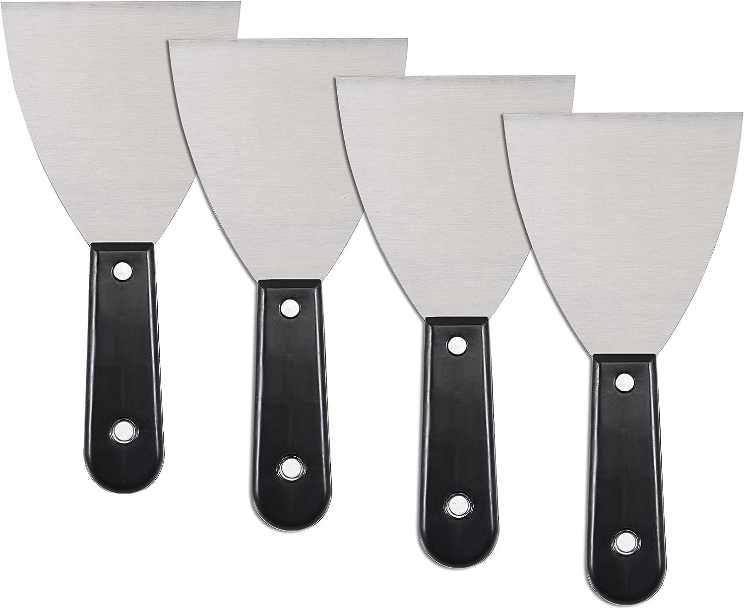 Putty Scraper 4" Spatula Drywall Repair Spreader Stainless Steel Blade ...
