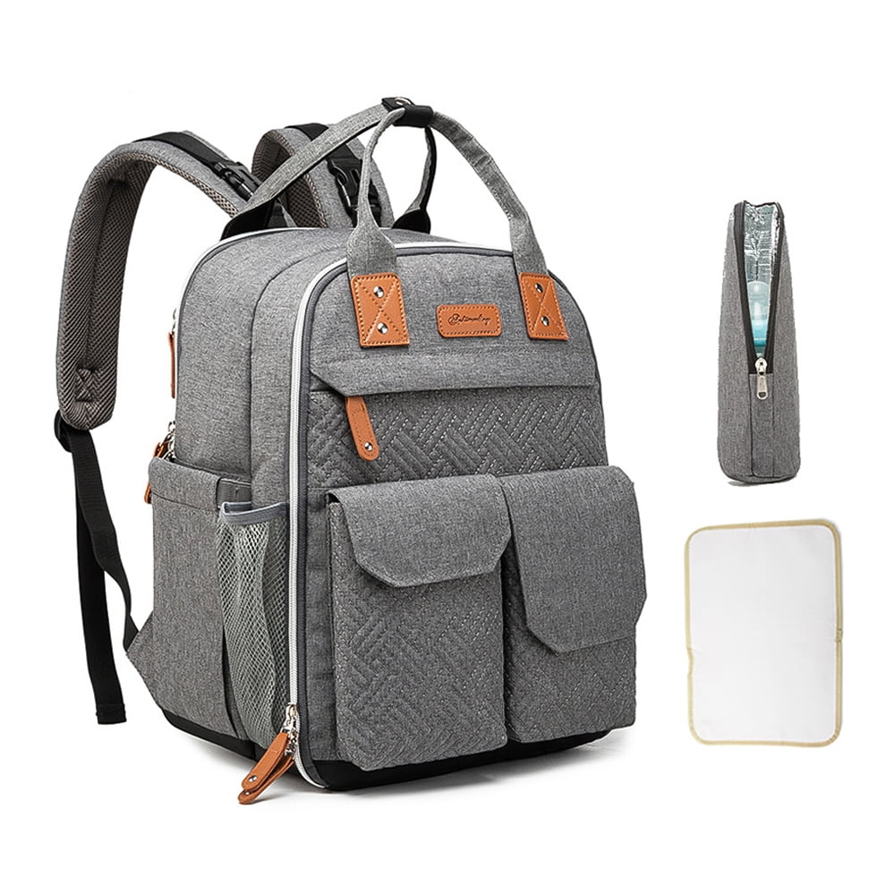 Putybudy Large Capacity Diaper Backpack with Thermal Insulation ...