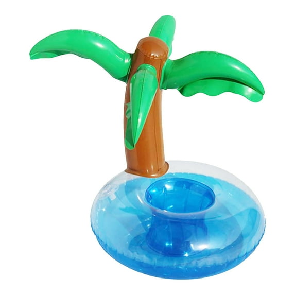 Puwuzcl Inflatable Coconut Tree , Floating Cup Holder, Beverage Tray ...