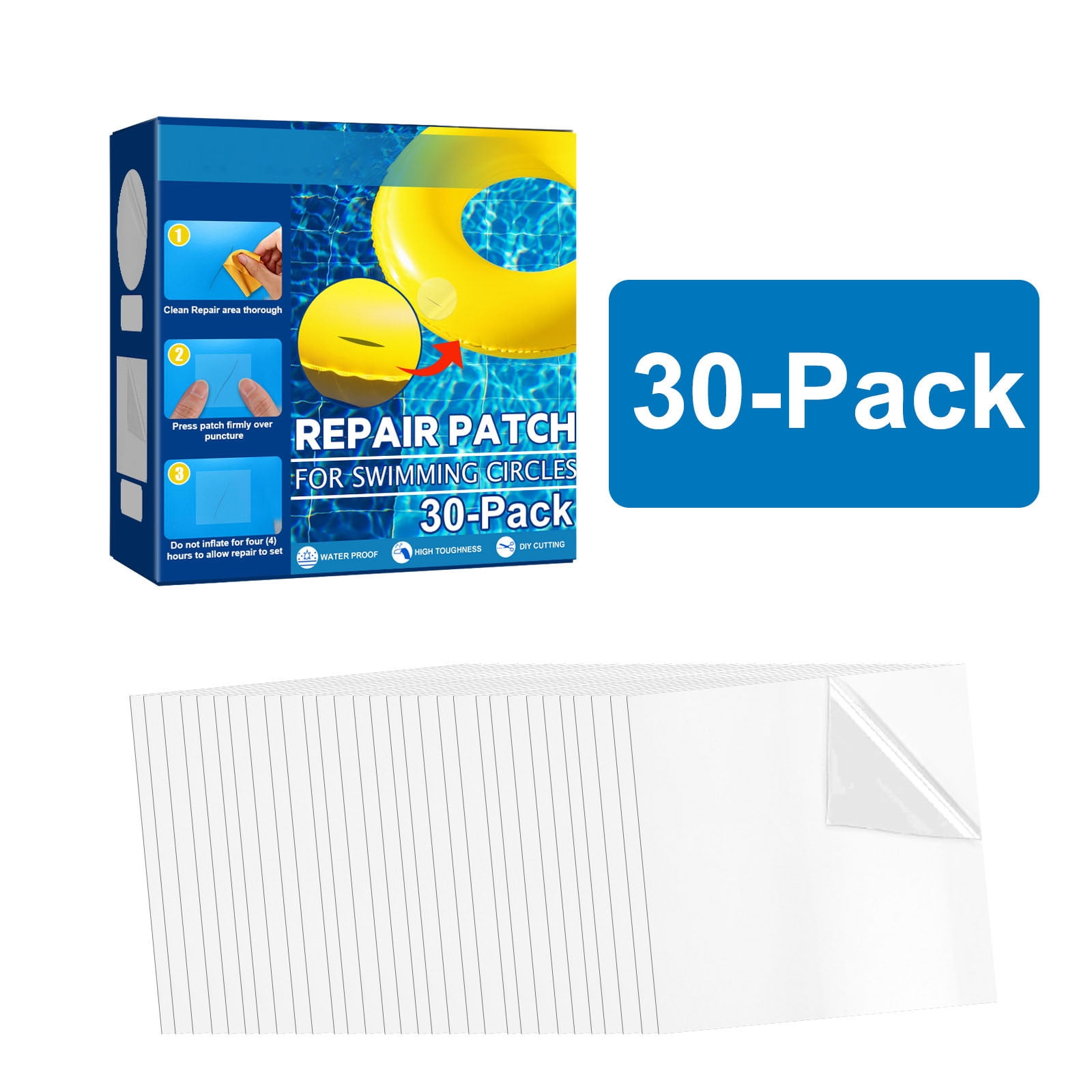 Puwuzcl Patch Kit Self Patch Inflatable Floating Boat Seal - Walmart.com