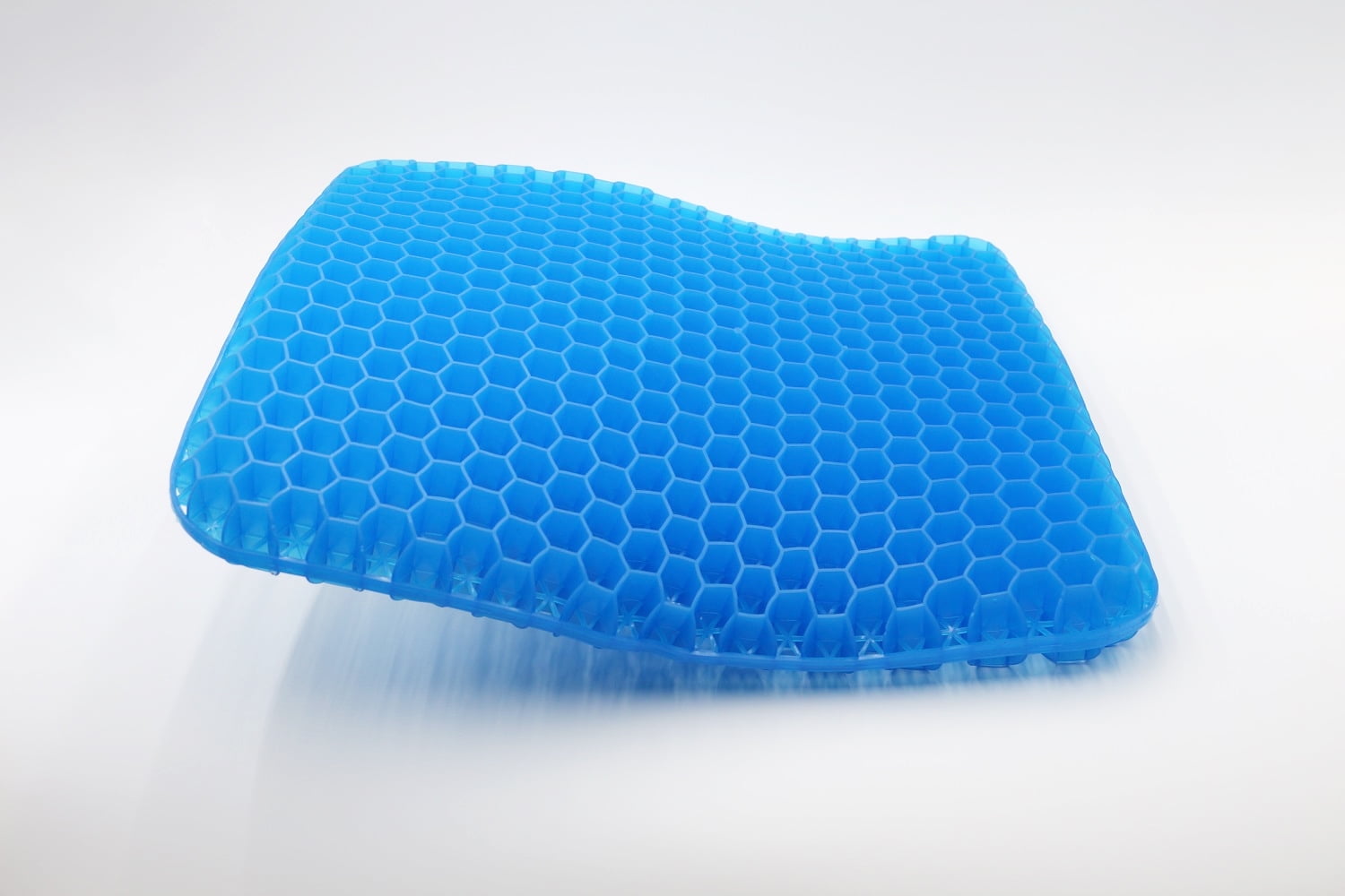 Ultra-Thick Blue Gel Seat Cushion, Breathable Honeycomb Design for ...