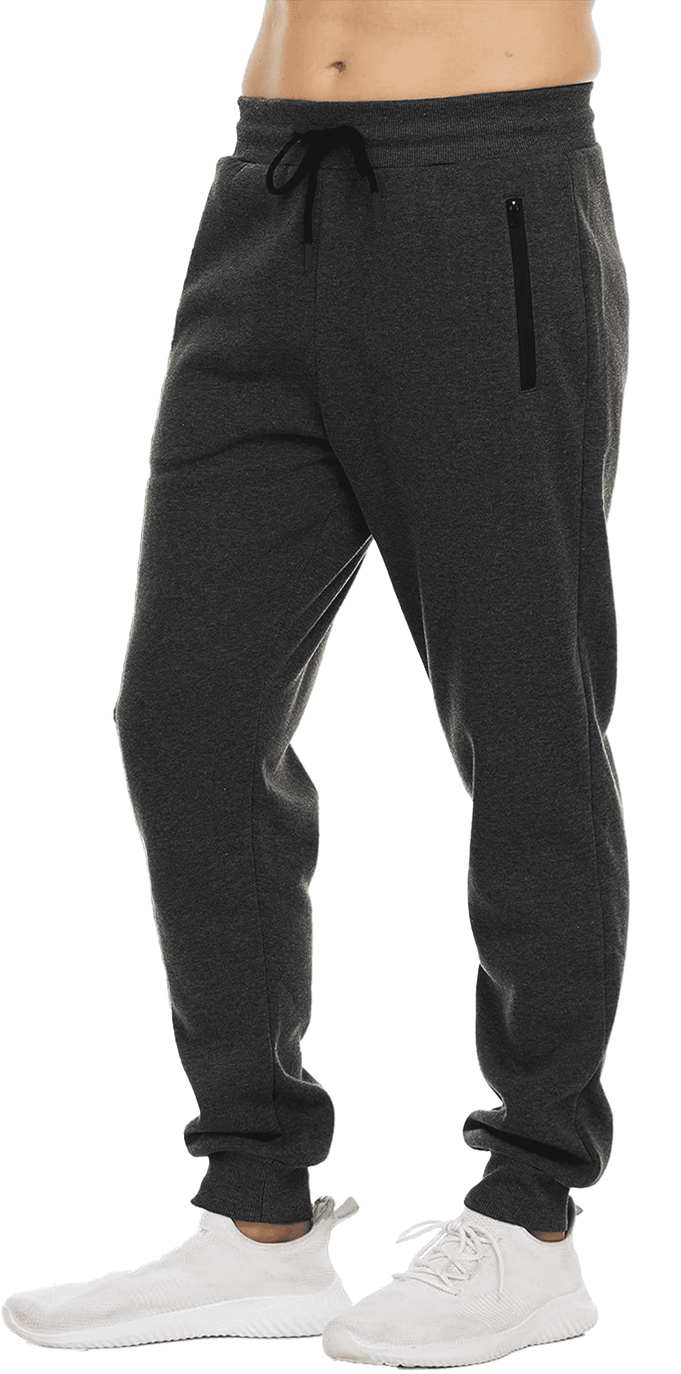 Puztloy Men's Sweatpants Joggers Lightweight Elastic Waist Athletic ...