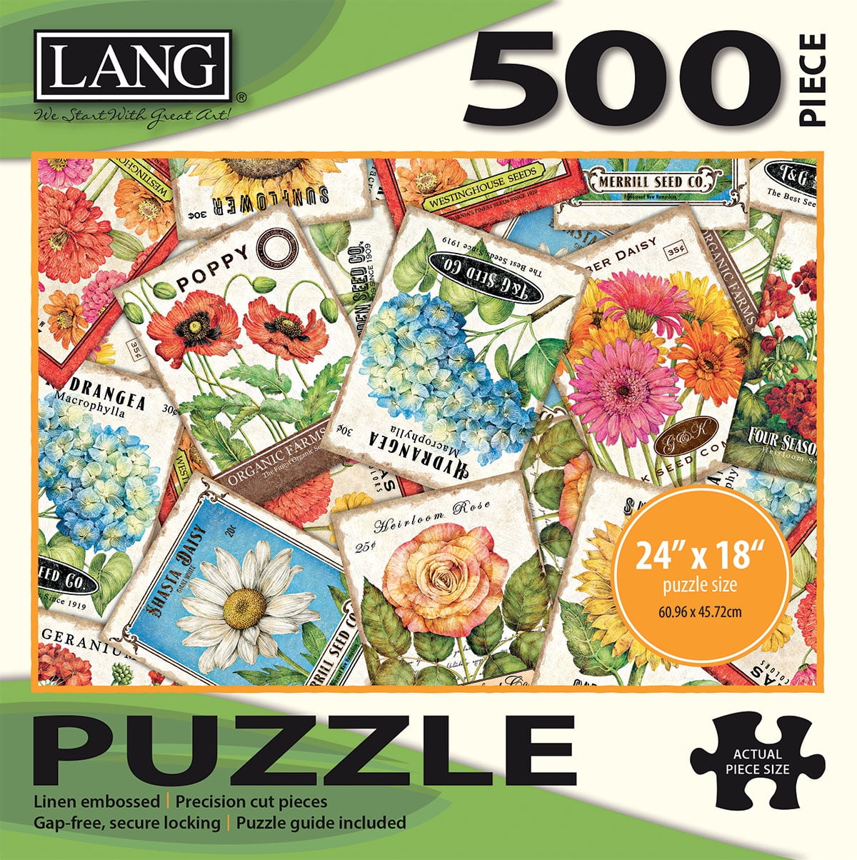 Puzzle - 500 Pc, Seed Packets - Walmart.com