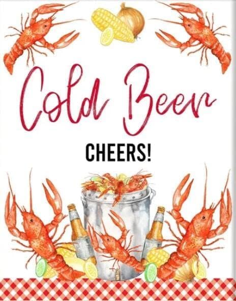 Puzzle 500 Pieces Crawfish Cold Beer Crawfish Dinner Table Seafood ...