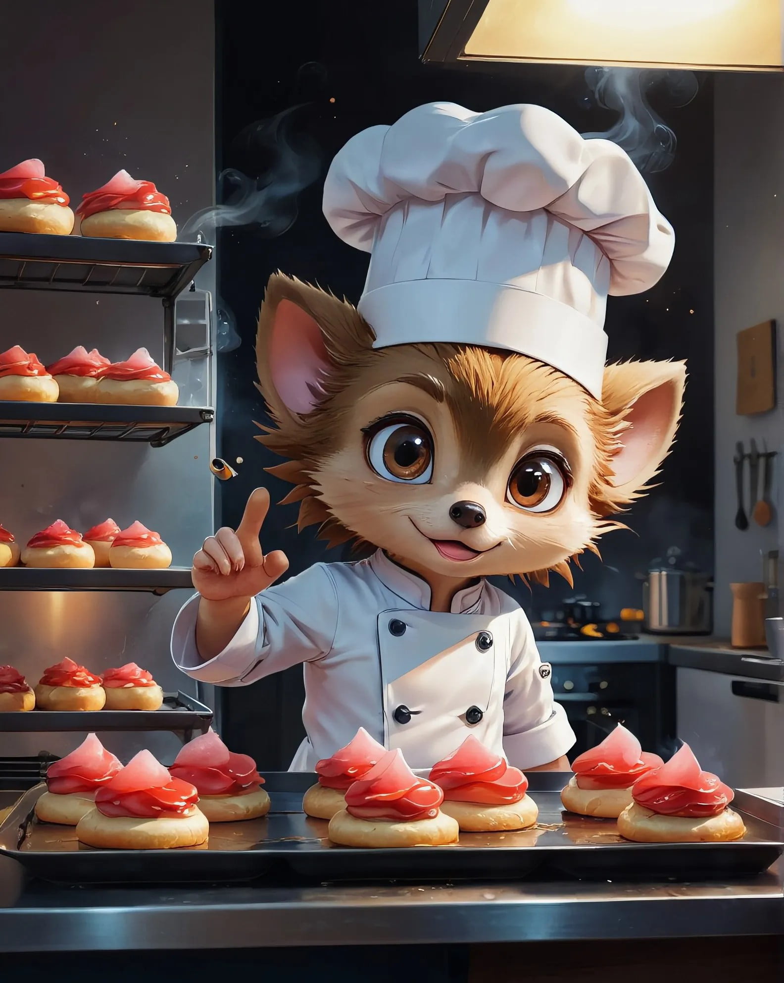 Puzzle for Adult 1000 Piece Chef Young Hedgehog Wooden Jigsaw Puzles ...