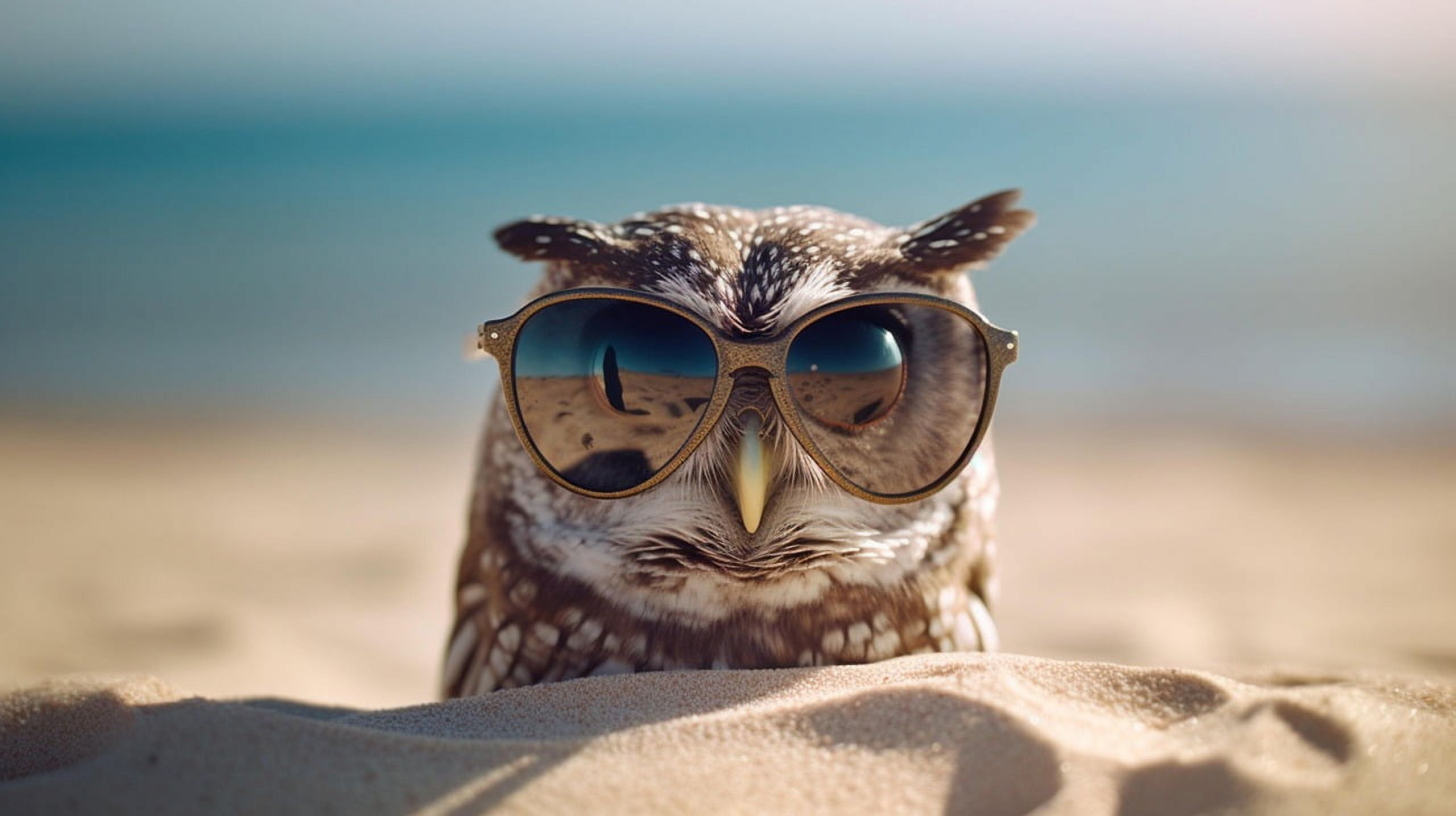 Puzzle for Adult 1000 Piece Owl Bird Sunglasses Wooden Jigsaw Puzles ...