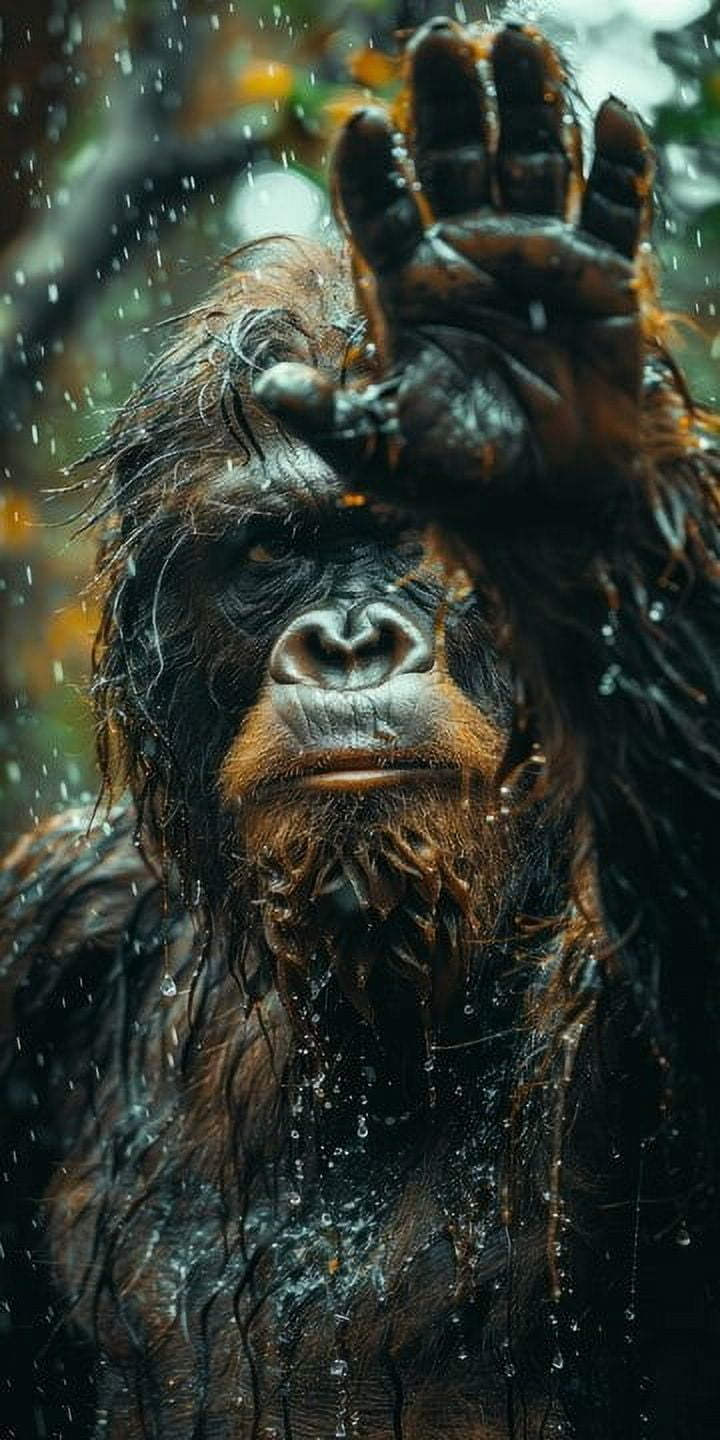 Puzzle for Adult 1000 Piece Sasquatch Creature In Nature Wooden Jigsaw ...