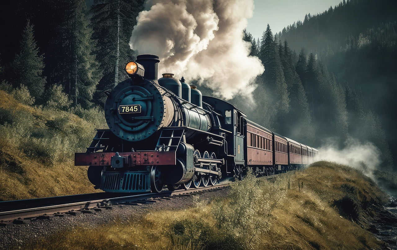 Puzzle for Adult 300 Piece Locomotive Steam Lock Wooden Jigsaw Puzles ...