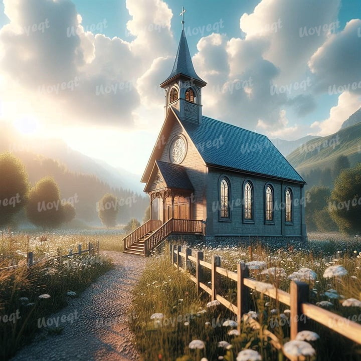 Puzzle for Adults 1000 Pieces Wooden Jigsaw Puzzle Church Religion ...