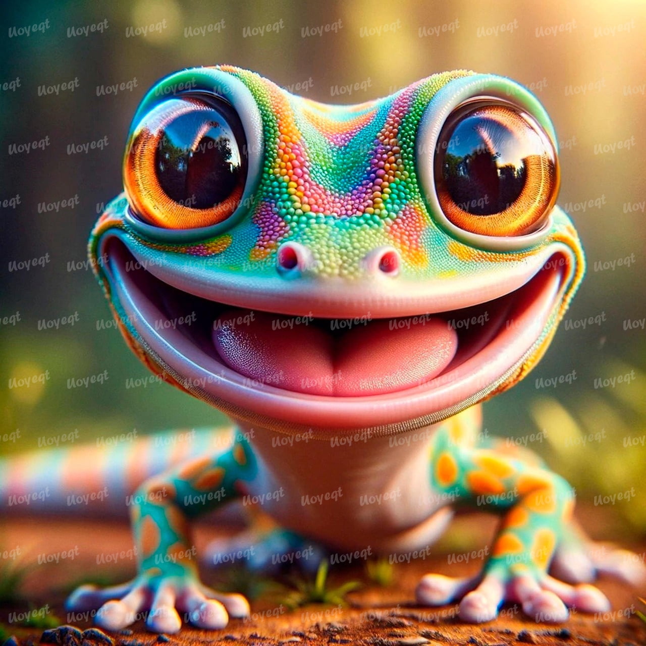 Puzzle for Adults 1000 Pieces Wooden Jigsaw Puzzle Gecko Funny ...