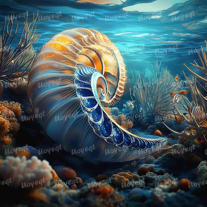 Puzzle for Adults 1000 Pieces Wooden Jigsaw Puzzle Nautilus Shell ...