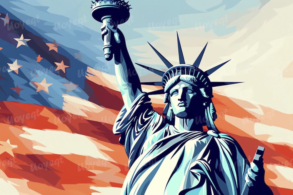 Puzzle for Adults 1000 Pieces Wooden jigsaw puzzle Statue Of Liberty ...