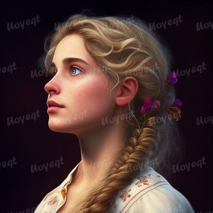 Puzzle for Adults 1000 Pieces Wooden jigsaw puzzle Woman Profile ...