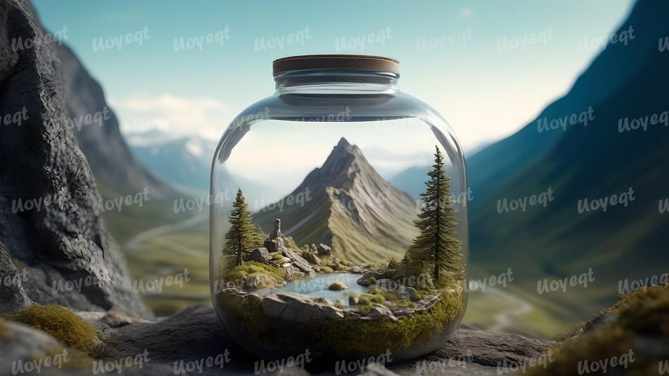 Puzzle for Adults 1500 Pieces Wooden Jigsaw Puzzle Glass Jar ...
