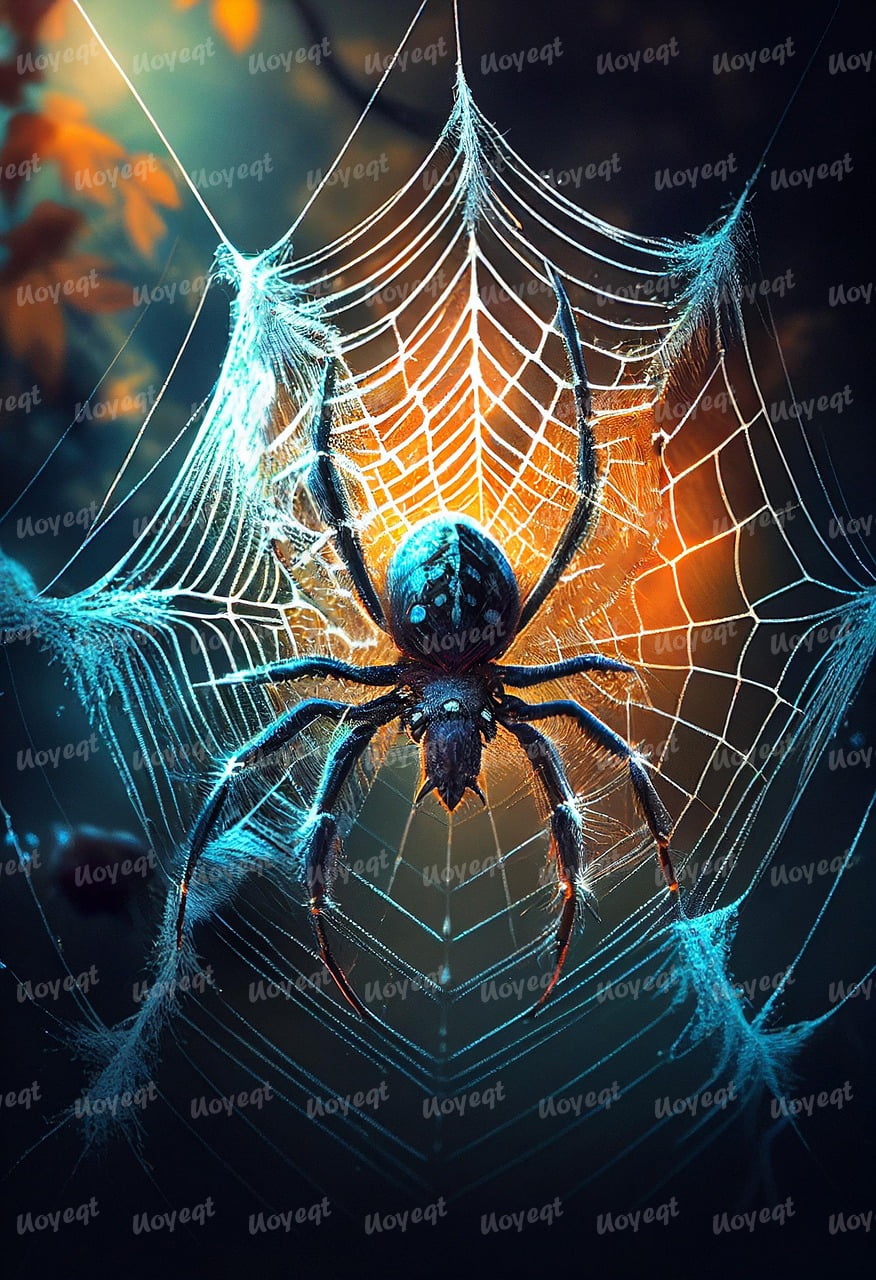 Puzzle for Adults 1500 Pieces Wooden Jigsaw Puzzle Spider Web ...