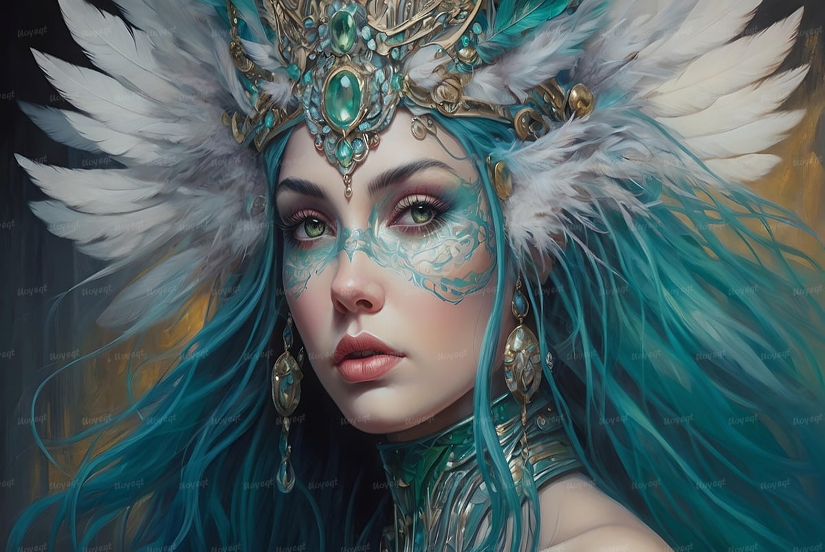 Puzzle for Adults 500 Pieces Valkyrie Viking Woman Wooden Jigsaw Puzzle ...