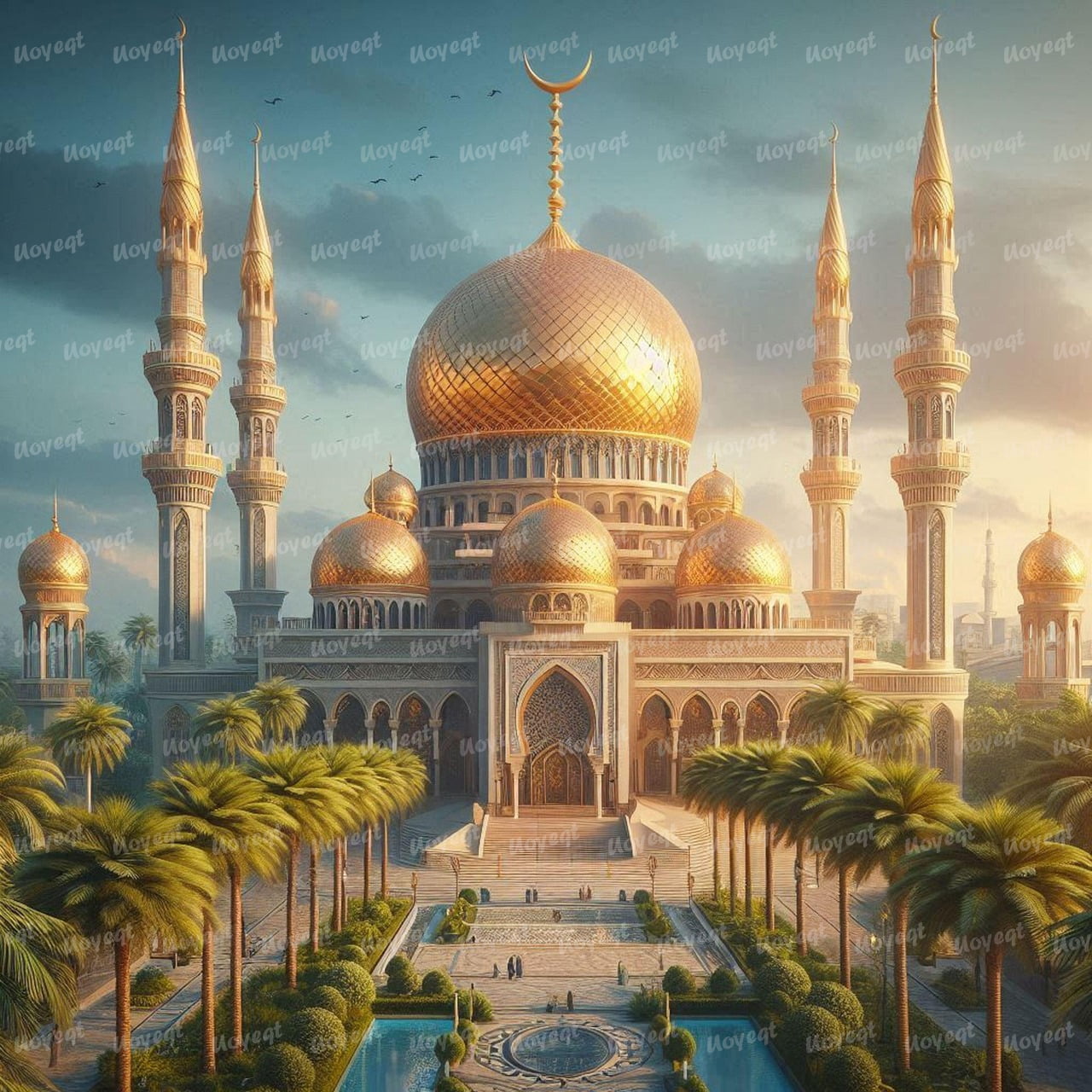 Puzzle for Adults 500 Pieces Wooden Jigsaw Puzzle Islamic Mosque ...
