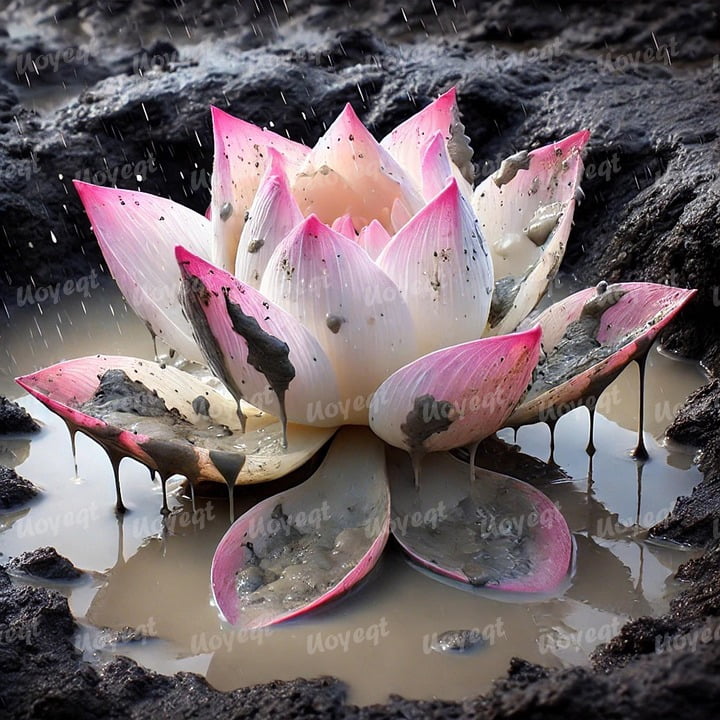 Puzzle for Adults 500 Pieces Wooden Jigsaw Puzzle Lotus Mud Challenging ...